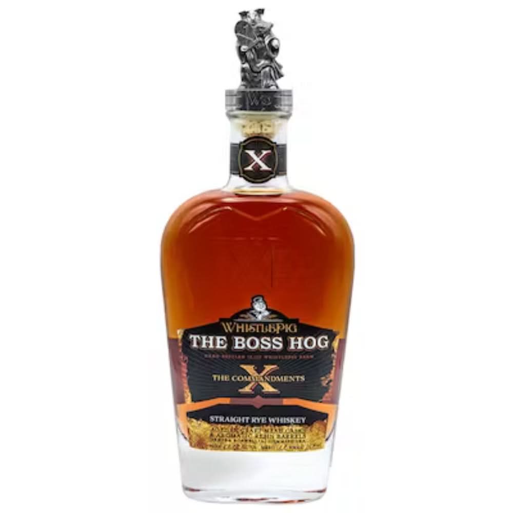 Boss Hog X: The Ten Commandments Rye – You Booze