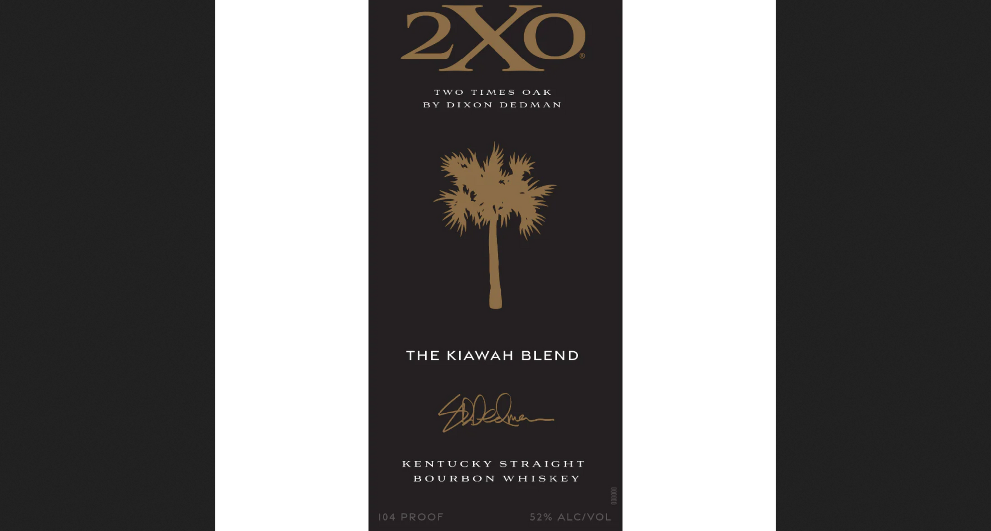 2XO The Kiawah Blend Kentucky Straight Bourbon | 2XO The Kiawah Blend Kentucky Straight Bourbon ...
