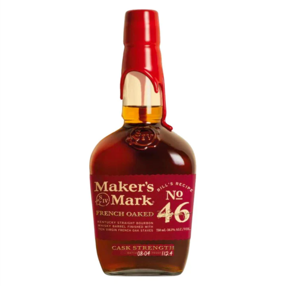 Maker's Mark 46 Cask Strength Bill's Recipe Frenched Oak Limited Relea ...