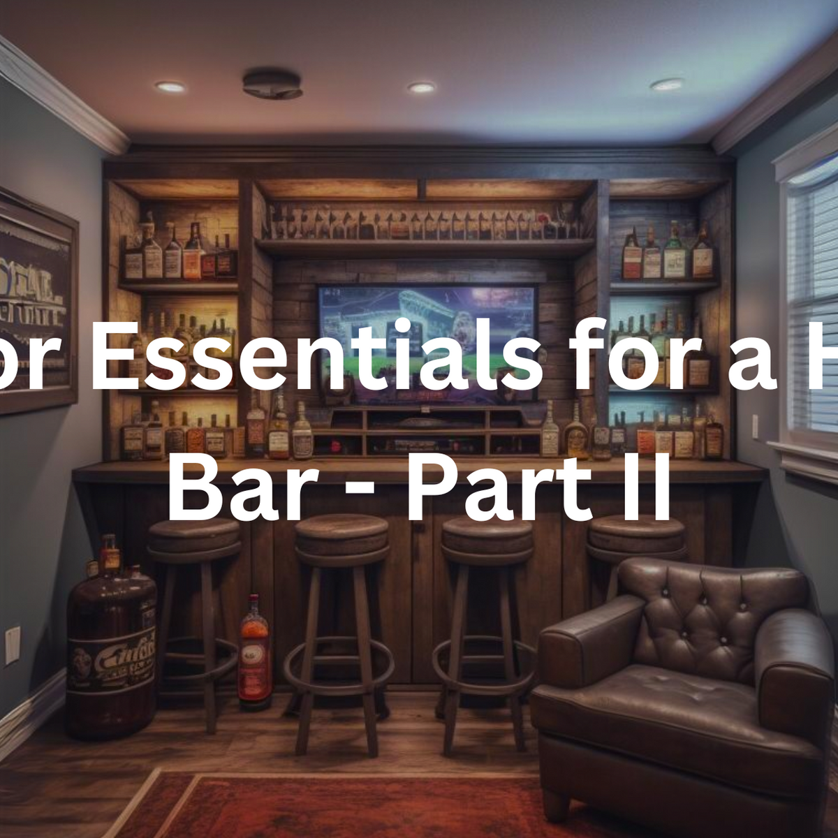 Liquor Essentials for a Home Bar - Part II – You Booze