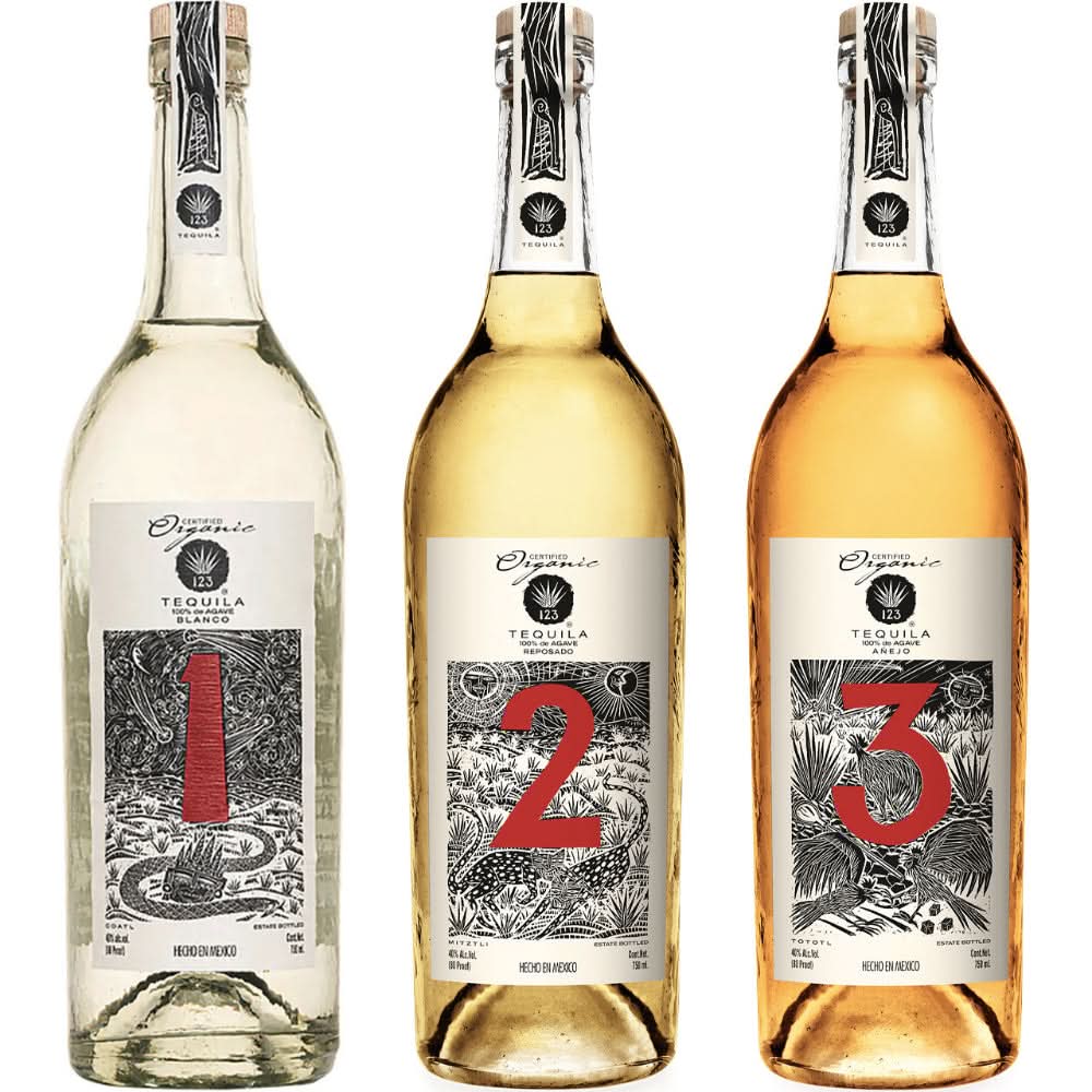 123 Organic Tequila Collection: Crafted Excellence in Every Sip – You Booze