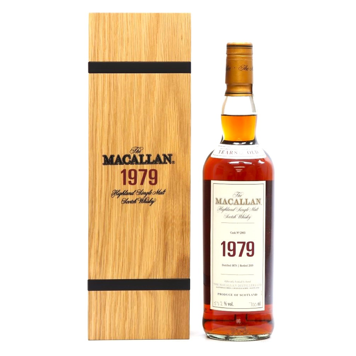 The Macallan Fine & Rare Vintage 1979 Single Malt Scotch Whisky 2803 ...