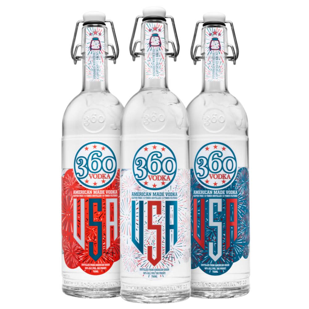 360 Patriot Vodka: Limited Edition Spirit of Celebration – You Booze