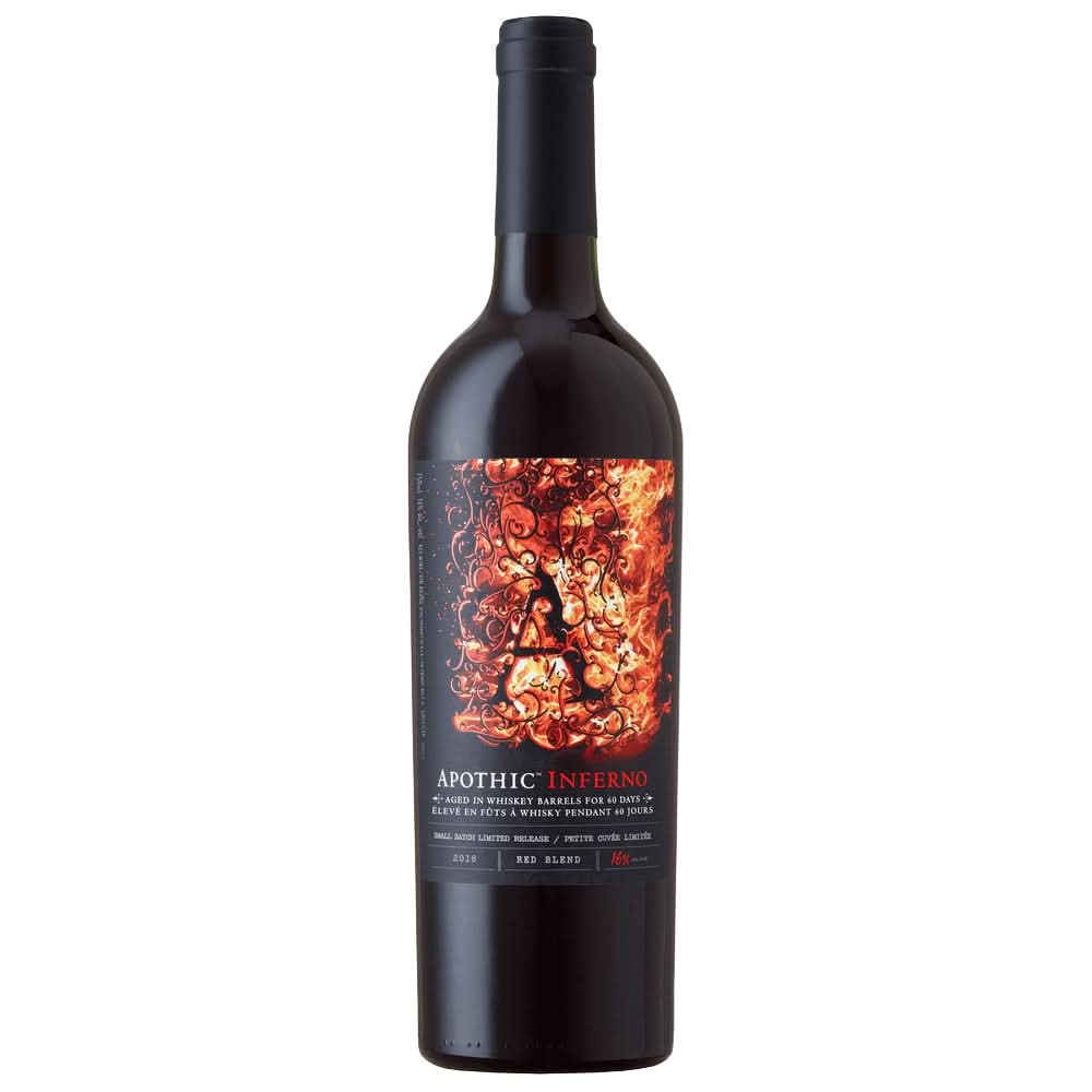 Apothic Inferno Wine:Ignite Your Senses with a Whiskey Barrel-Aged ...