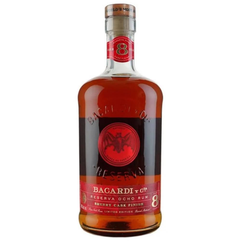Bacardi Reserva Ocho Sherry Cask: Aged Rum Excellence – You Booze