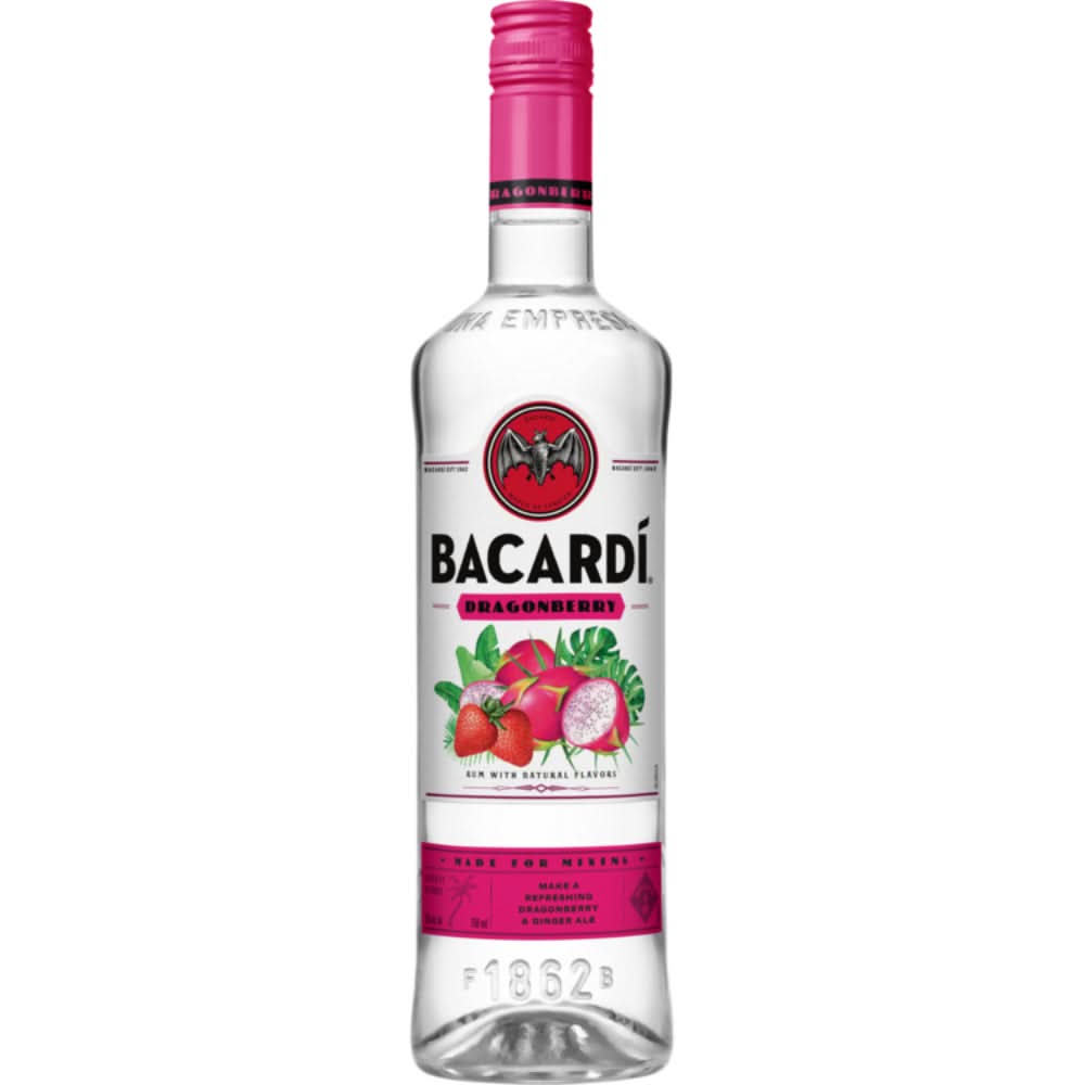 Bacardi Dragon Berry Flavored Rum: Exotic Fusion of Berries and Rum ...