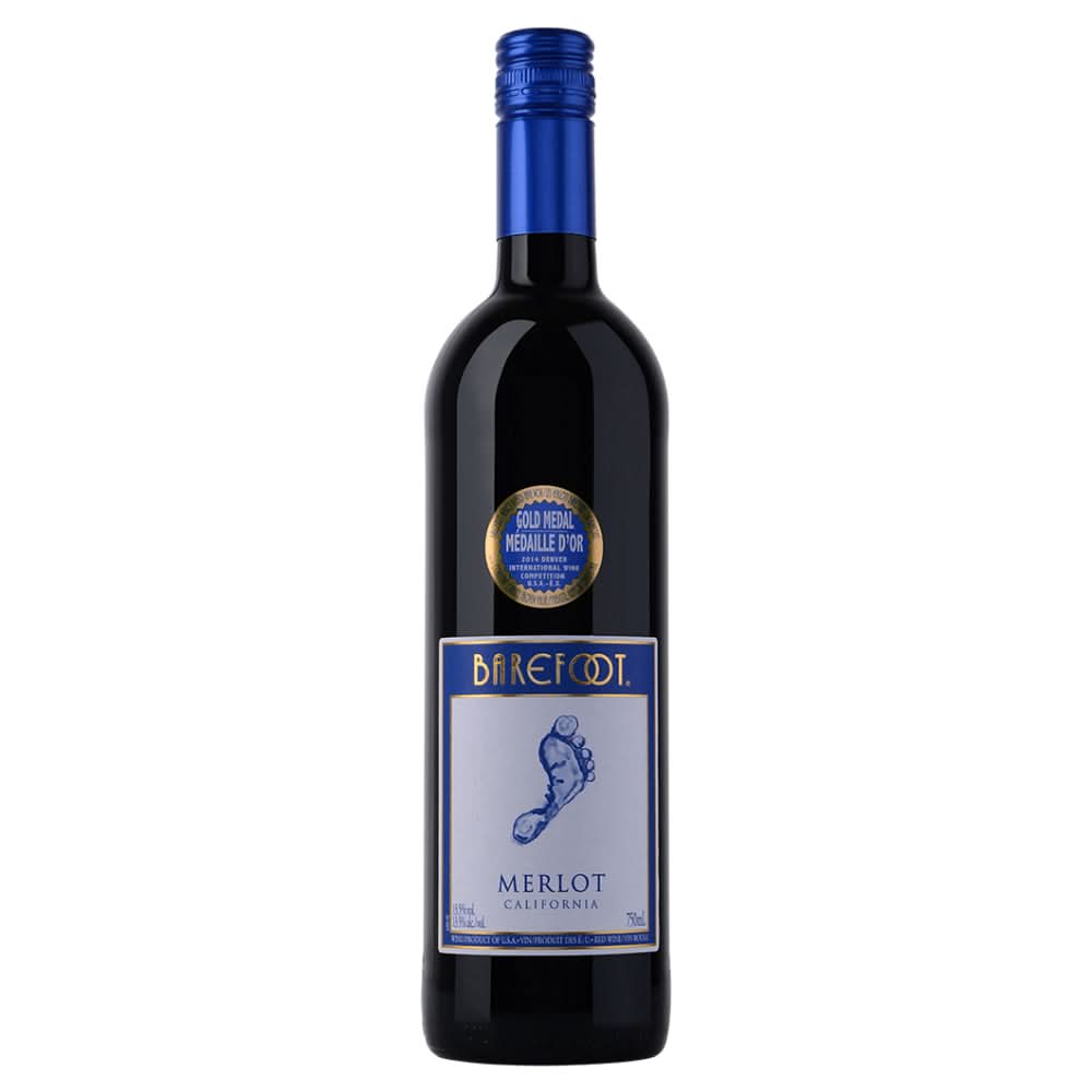Barefoot Merlot Wine – You Booze