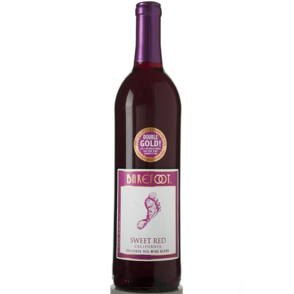 Barefoot Sweet Red Red Blend Wine – You Booze