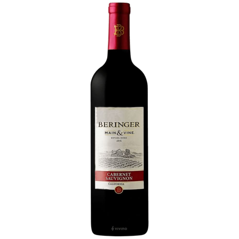 Beringer Main & Vine Cabernet Sauvignon California Wine – You Booze