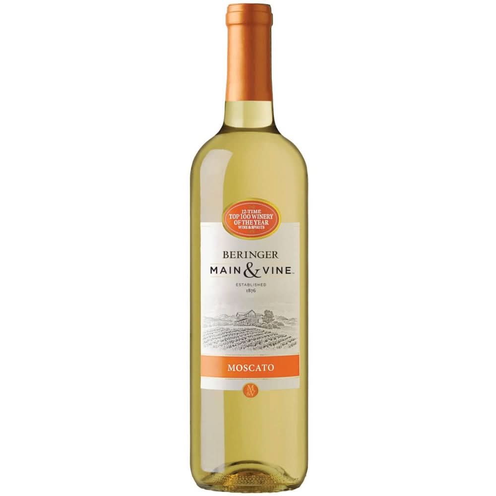 Beringer Main & Vine Moscato California Wine – You Booze