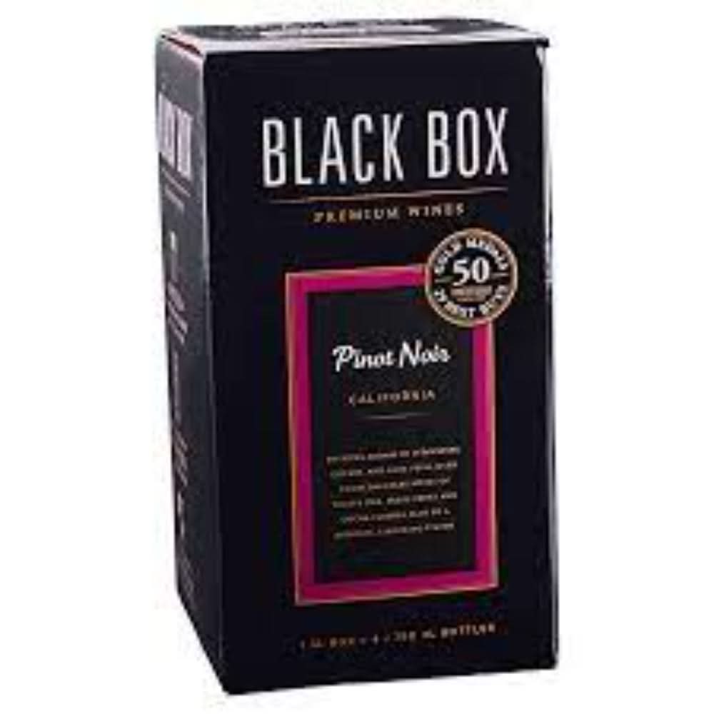 Black Box Pinot Noir 3L: Elegant Red in a Convenient Box – You Booze