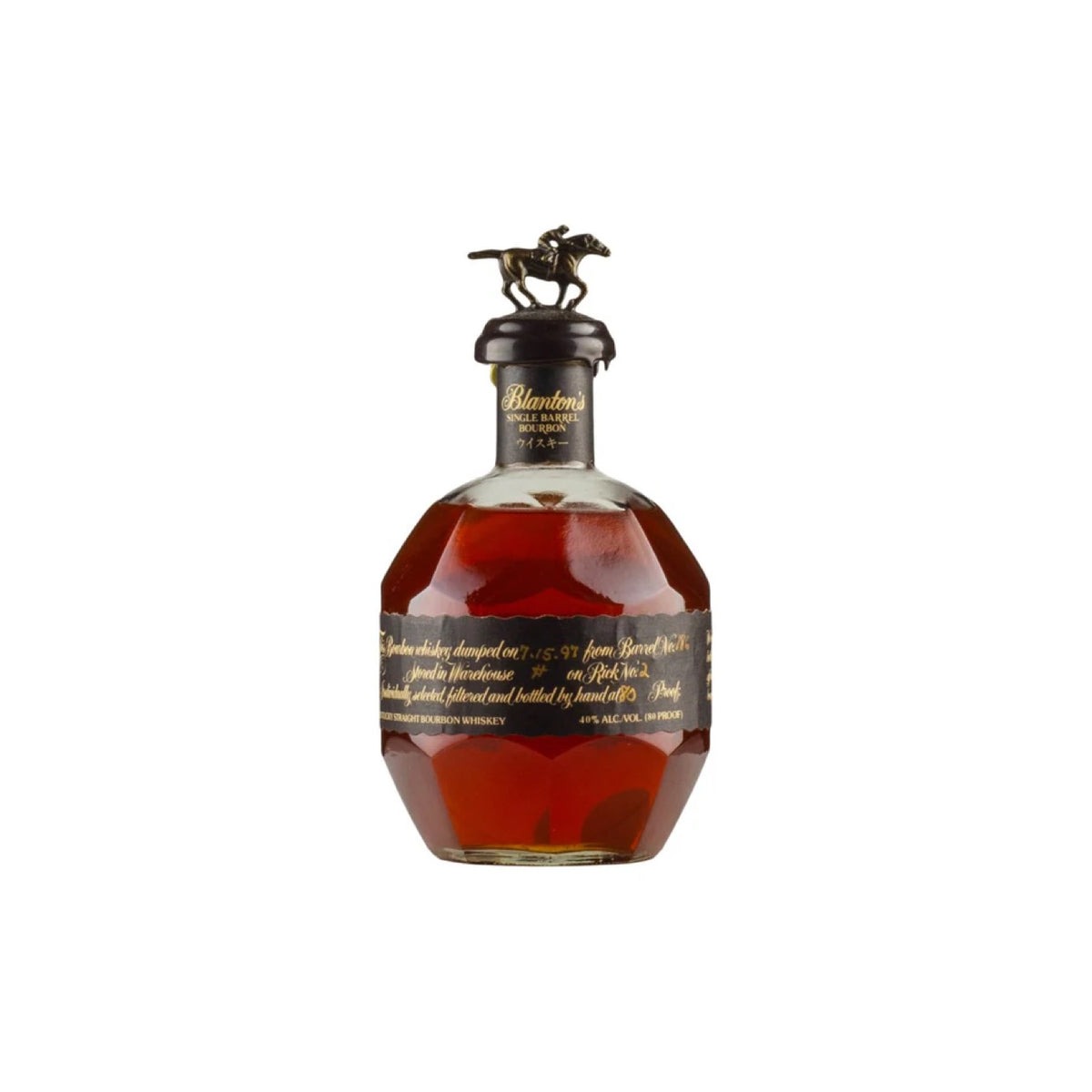 Blanton's Single Barrel Black Label: Exquisite Bourbon Craftsmanship ...