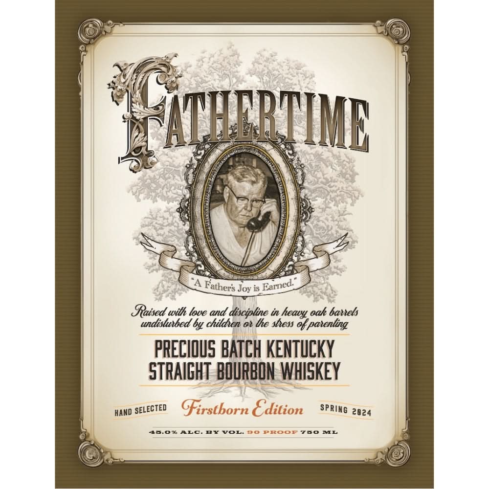 Fathertime Firstborn Edition Bourbon By Jim Gaffigan – You Booze