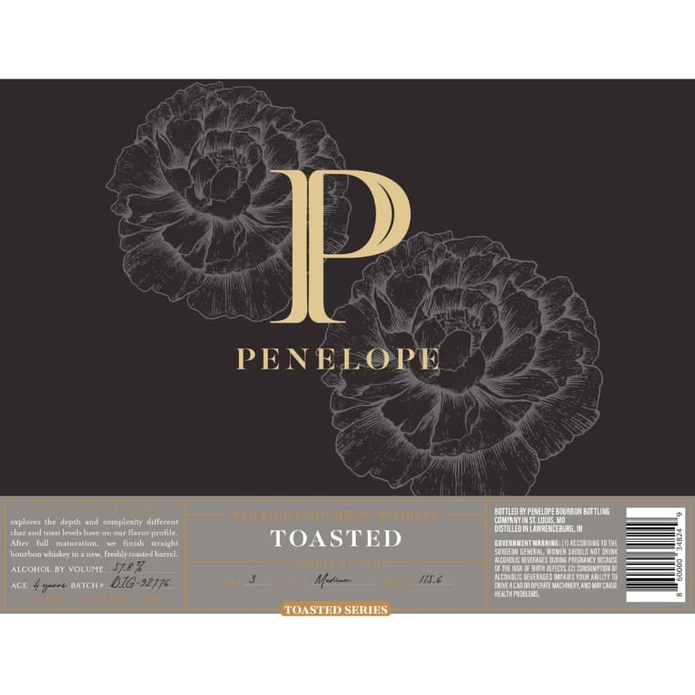 Penelope Toasted Series Medium Toast Straight Bourbon – You Booze