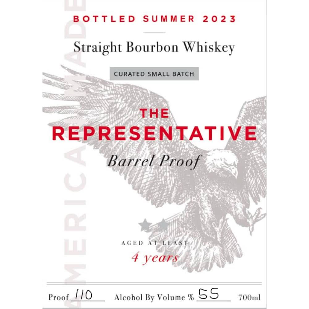 The Representative Barrel Proof 4 Year Old Bourbon Summer 2023 Release ...