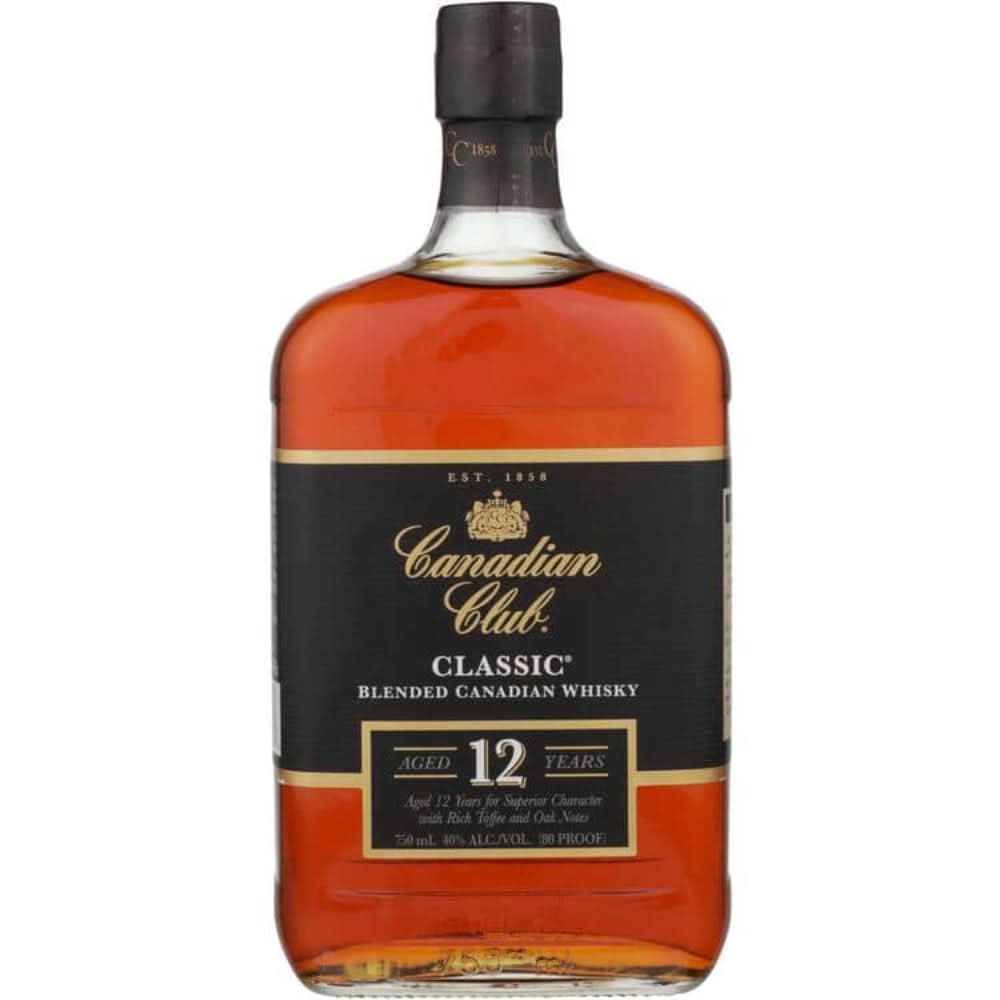 Canadian Club Whisky Classic 12 Year Old – You Booze