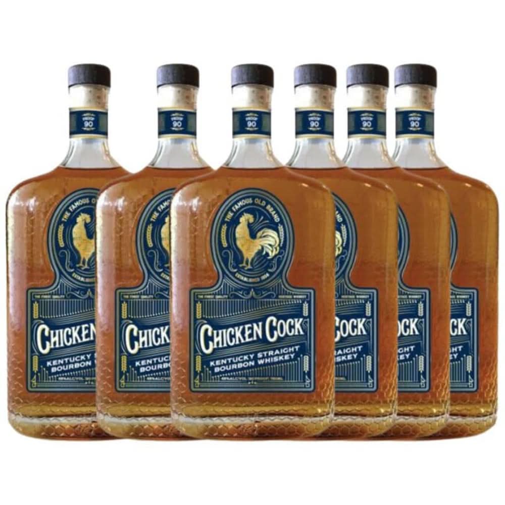 Chicken Cock Kentucky Straight Bourbon Whiskey 6-Pack – You Booze