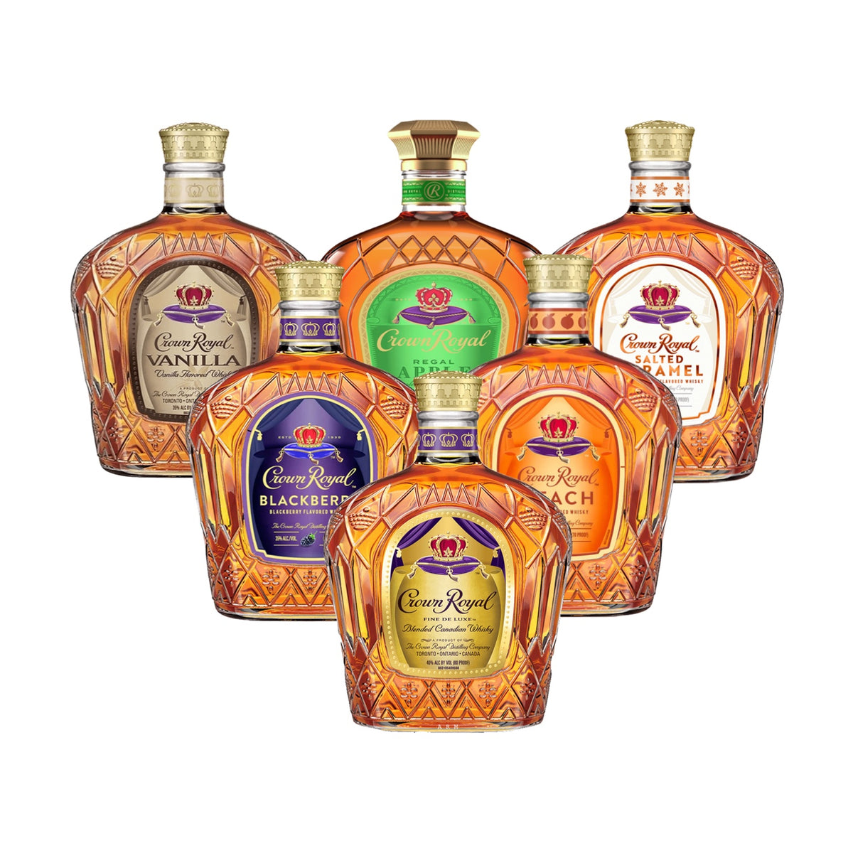Crown Royal Flavor Series Full Lineup – You Booze