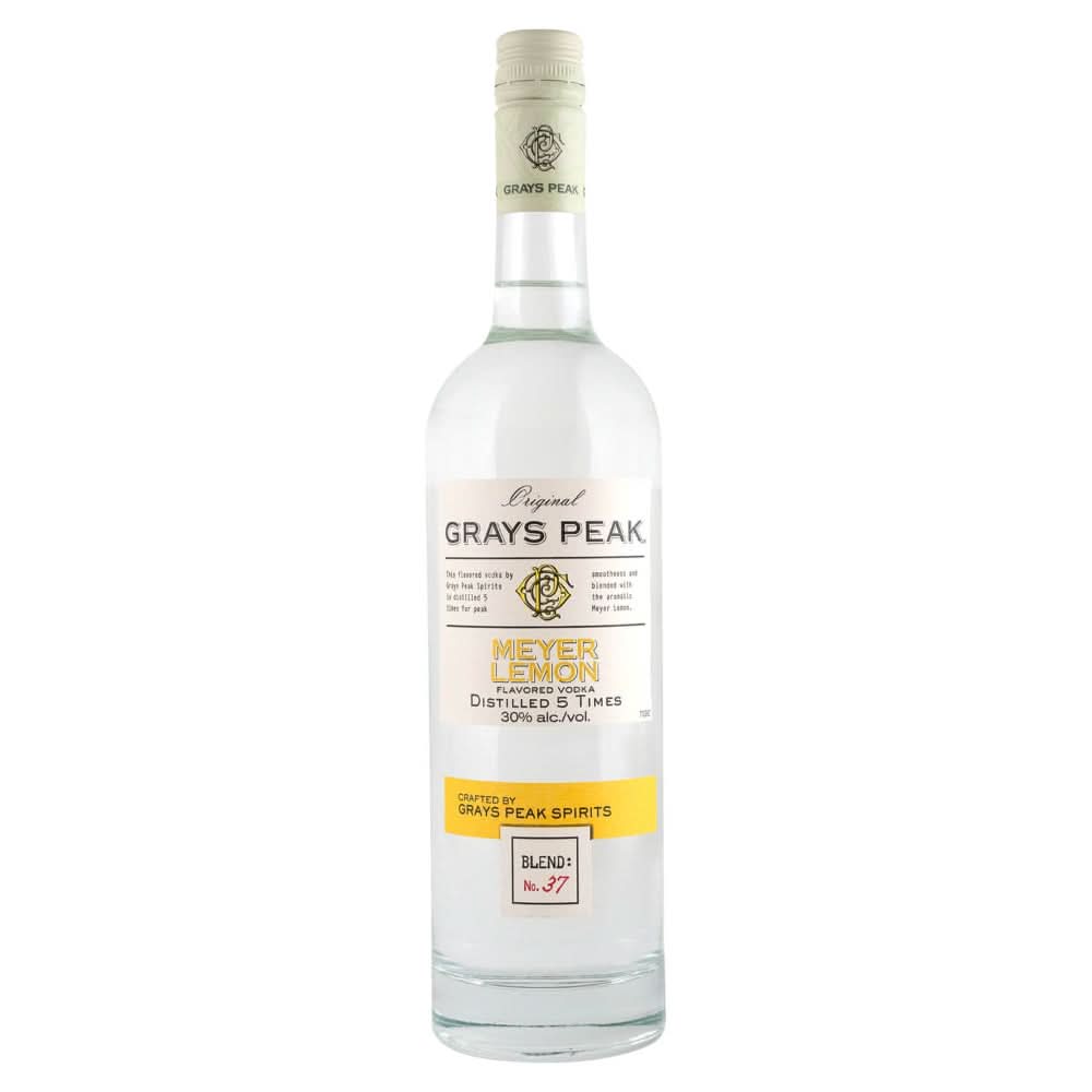Grays Peak Meyer Lemon Vodka – You Booze