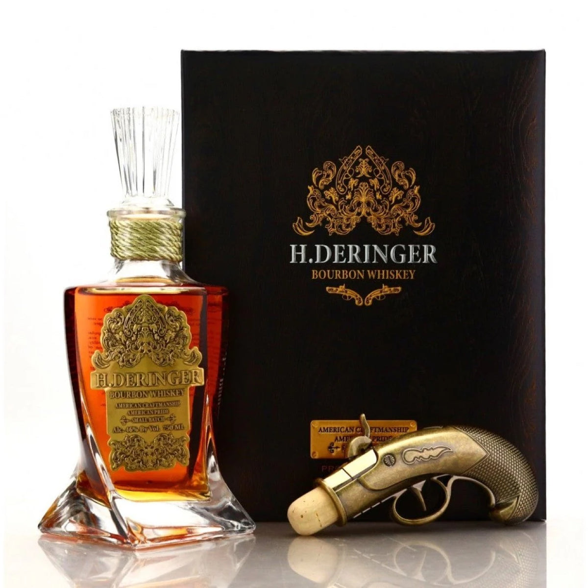 H. Deringer Bourbon Whiskey Gift Set 750ml – You Booze