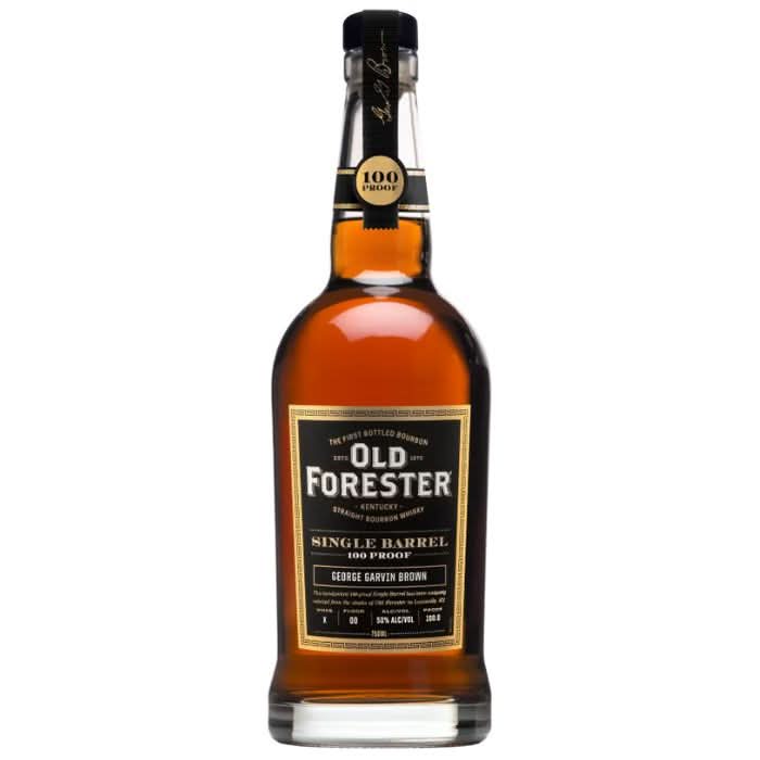 Old Forester Single Barrel 100 Proof Kentucky Straight Bourbon Whiskey ...