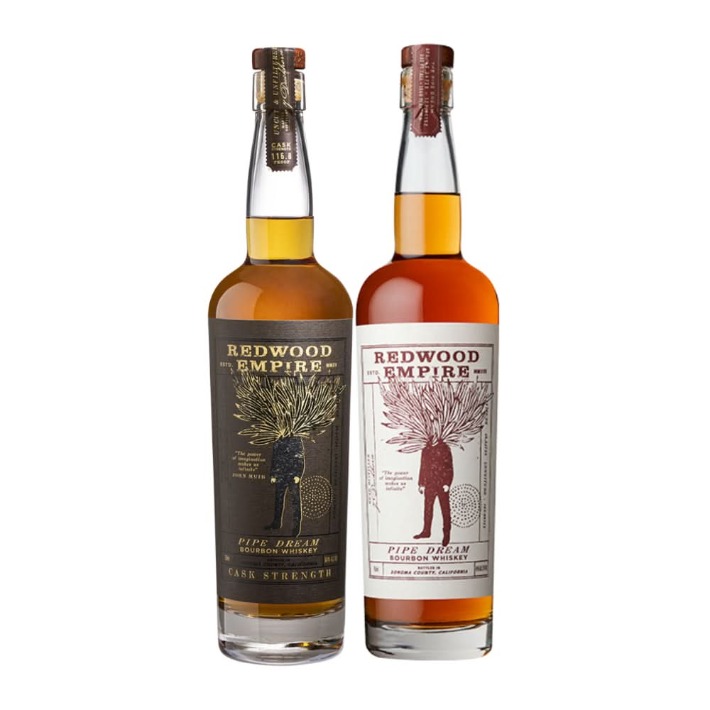 Redwood Empire Pipe Dream Bourbon Whiskey Bundle – You Booze