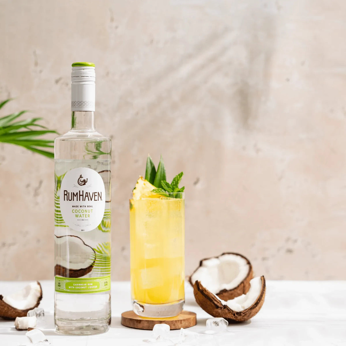 RumHaven Caribbean Rum with Coconut Liqueur – You Booze