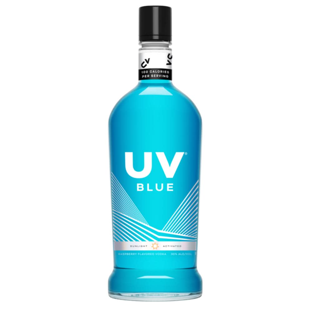 UV Blue Raspberry Flavored Vodka – You Booze