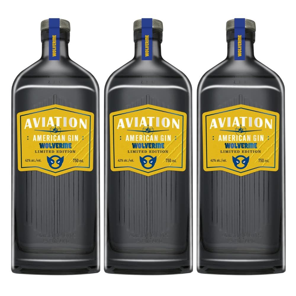 Aviation American Gin Wolverine Limited Edition 750mL 3 Pack – You Booze