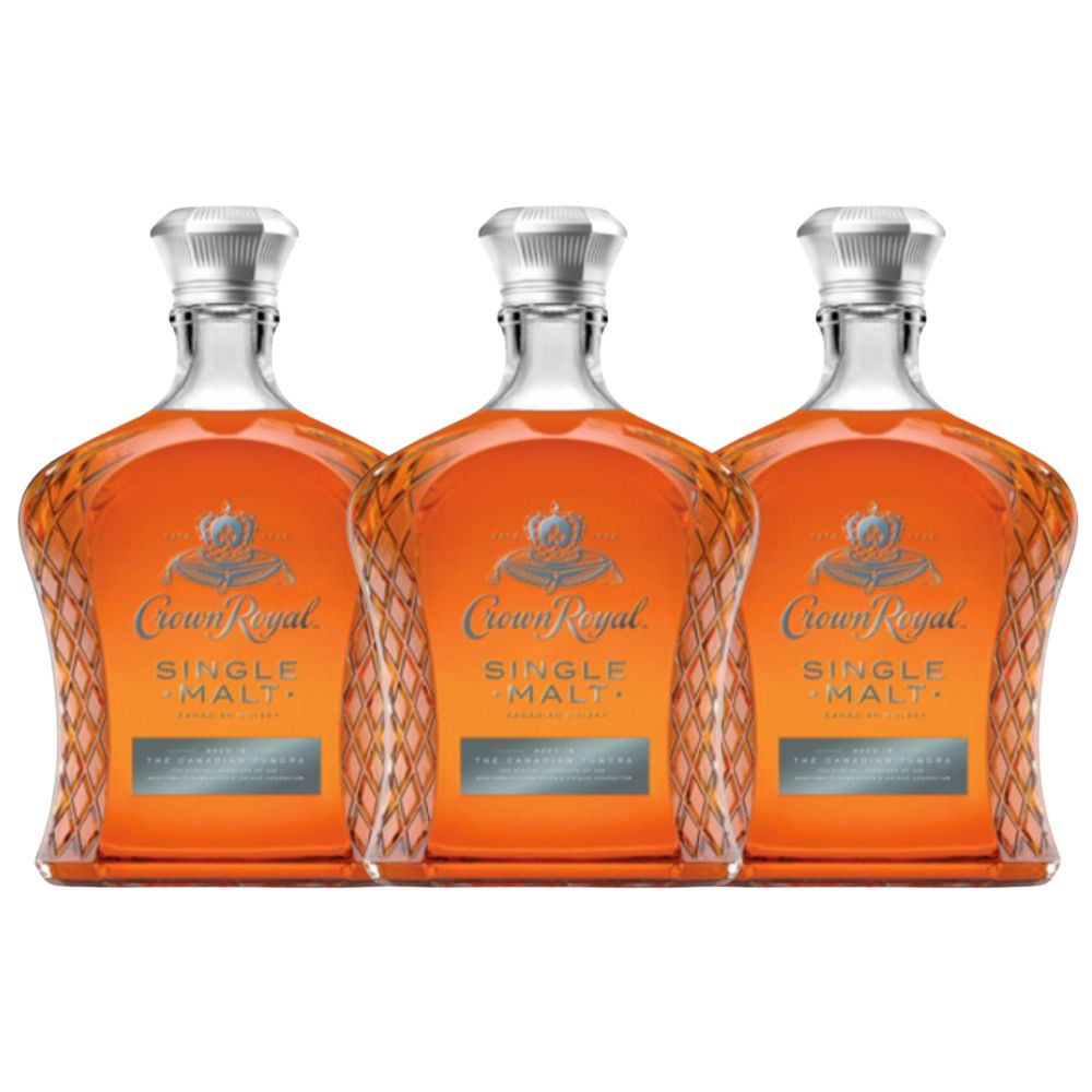 Crown Royal Single Malt Canadian Whisky 3 Pack – You Booze
