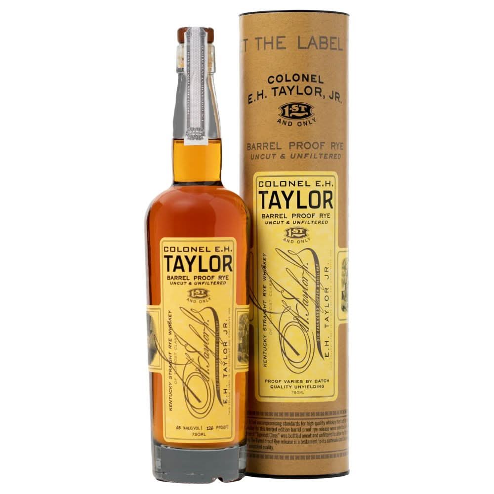 Colonel E.H. Taylor Barrel Proof Rye Whiskey – You Booze