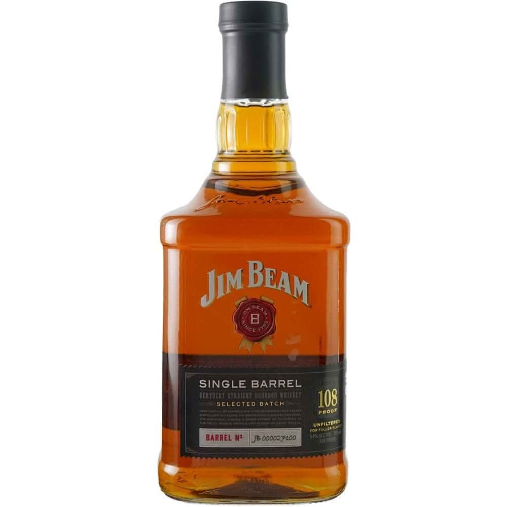 Jim Beam Straight Bourbon Single Barrel Selected Batch – You Booze