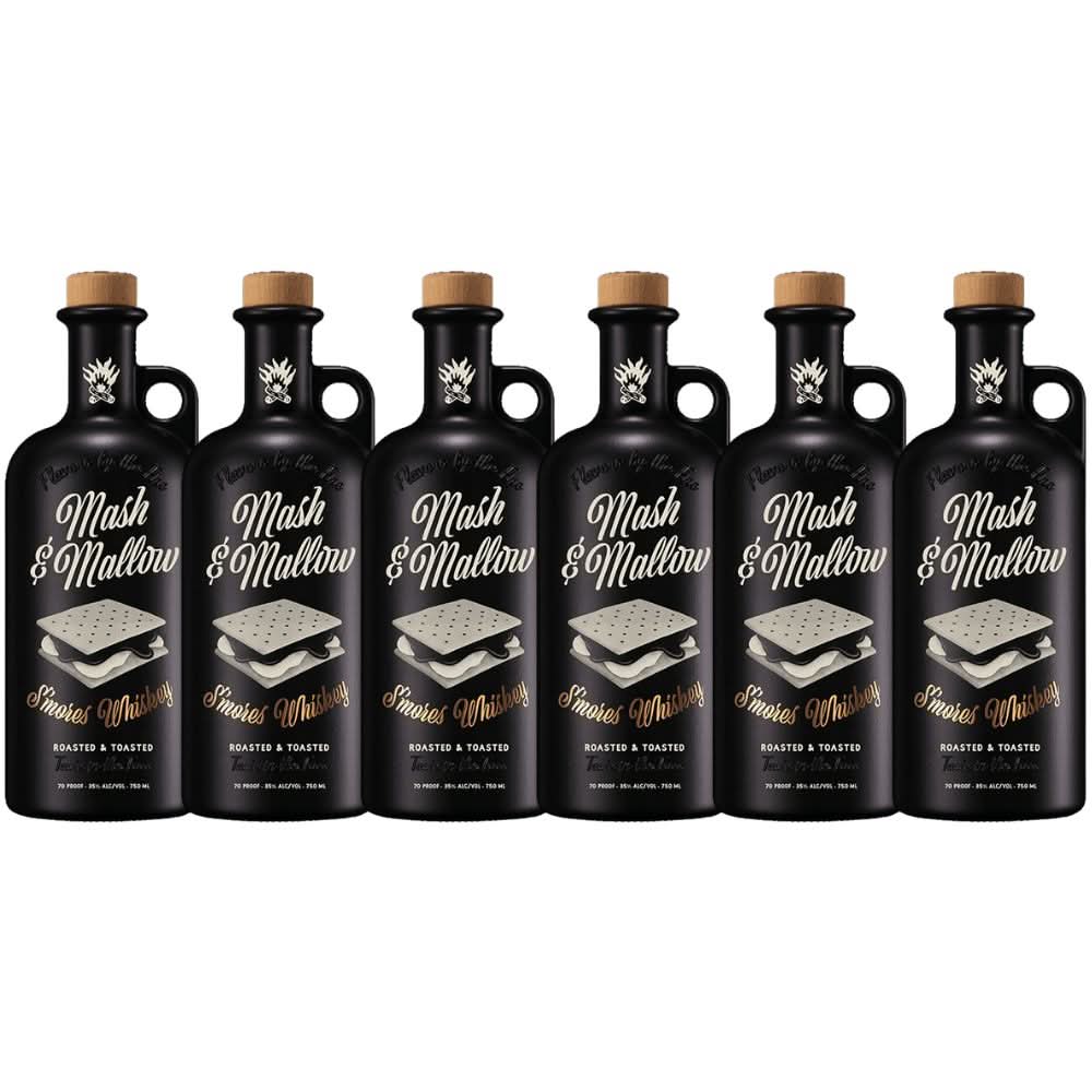 Mash & Mallow S'mores Flavored Whiskey 6 Pack – You Booze