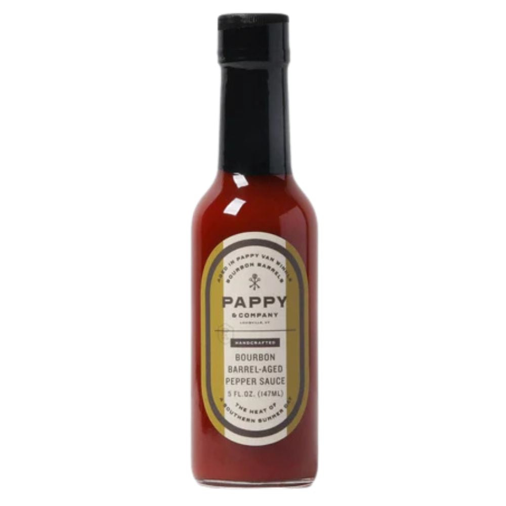 Pappy & Company Bourbon Barrel Aged Pepper Sauce – You Booze